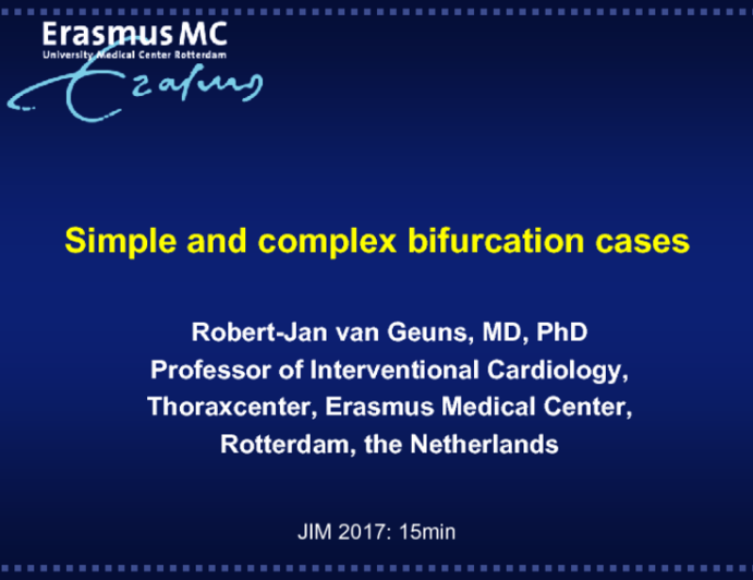 Simple and Complex Bifurcation Cases | tctmd.com